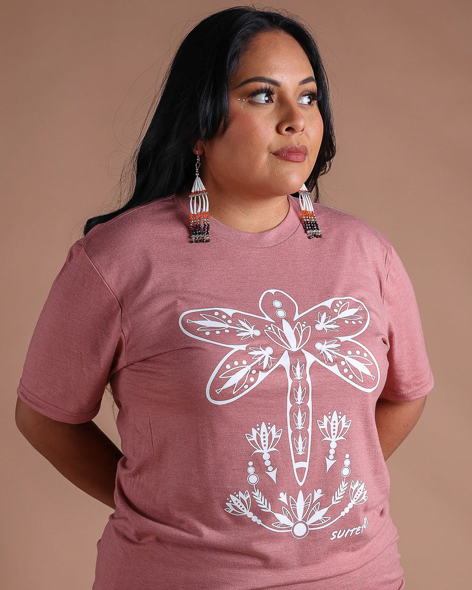 Native American T-Shirt | Springtime Dragon Flies – suite1491