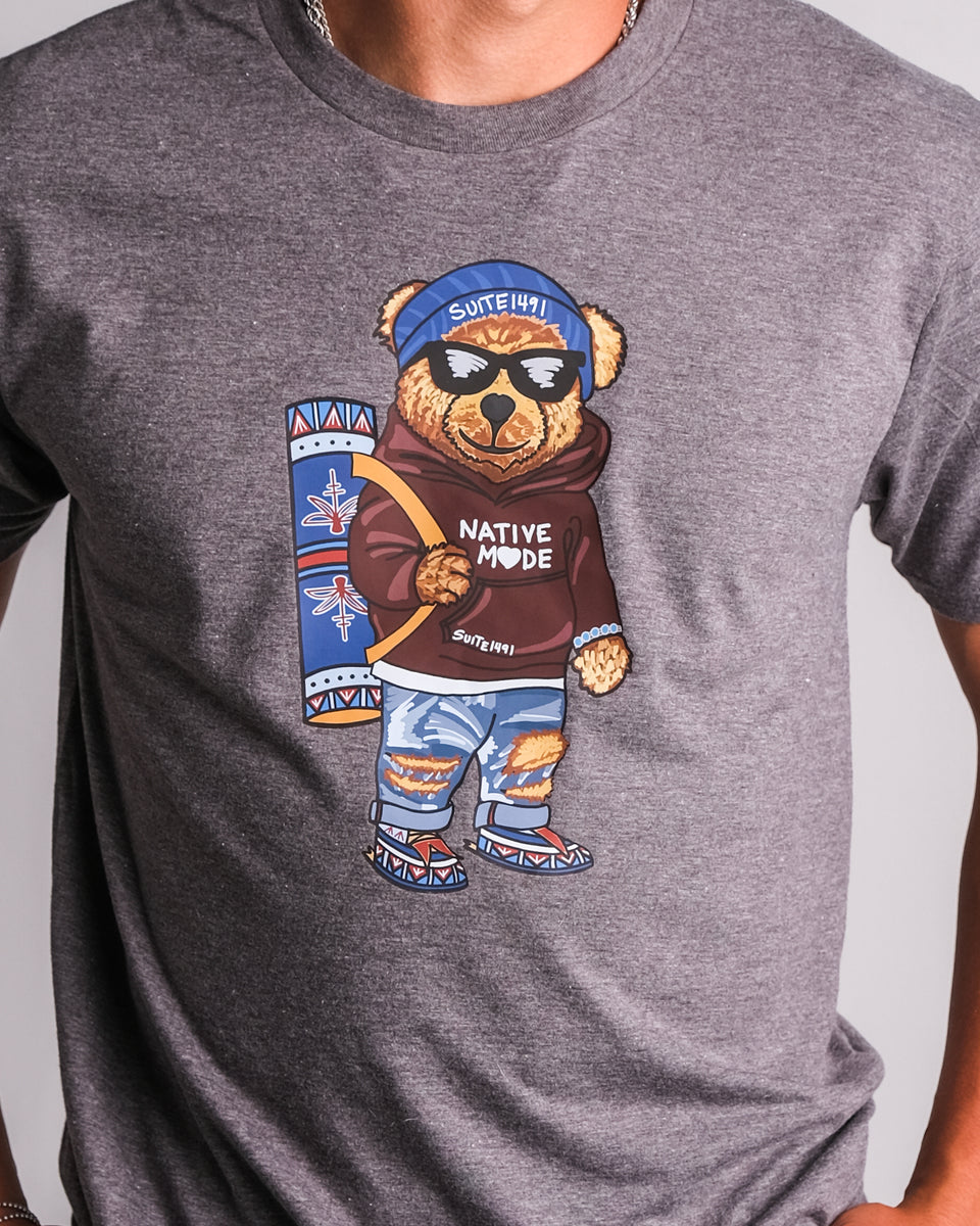 Pow Wow Bear | SNL Ready - Native American T-Shirt – suite1491